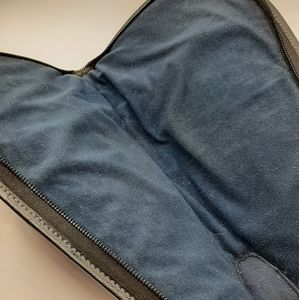 Gun Case | Other | Large Pistol Handgun Leather Case Black Felt Lined ...